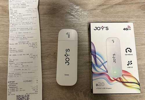 USB модем 4G joys D20 -150 мбит/с