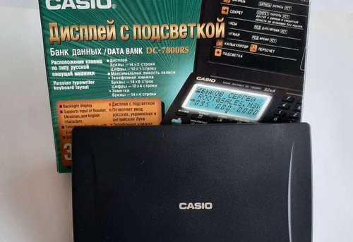 Электронная записная книжка Casio