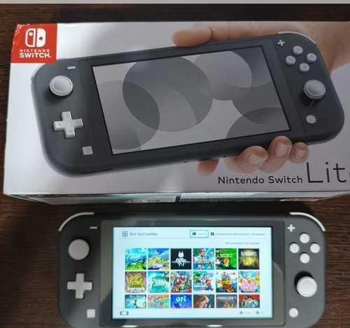 Nintendo Switch Lite 128Gb.Прошитая.Много игр.Нова