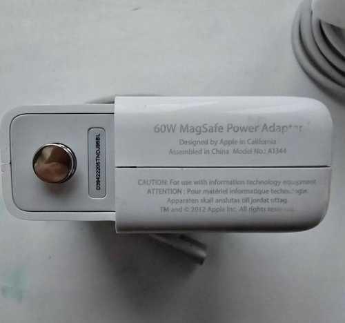 Зарядное устройство apple magsafe 1 60w оригинал