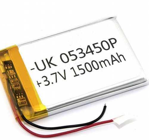 Аккумулятор (батарея) 5*34*50мм 2pin 3.7V/1500mAh