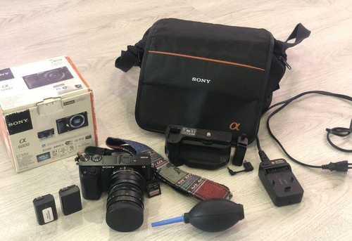 Беззеркальный фотоаппарат Sony A6000 Helios 44-2