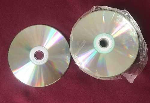 CD диски чистые с конвертами для них