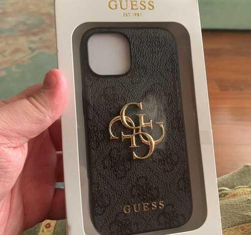 Оригинальный чехол Guess для iPhone 15