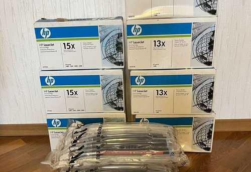 Картриджи HP LaserJet C7115X, Q2613X, Q7553X