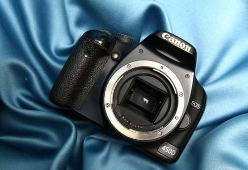 Canon EOS 450D в хорошем состоянии