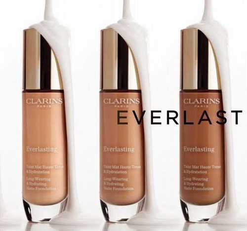 Clarins everlasting foundation Тональный крем