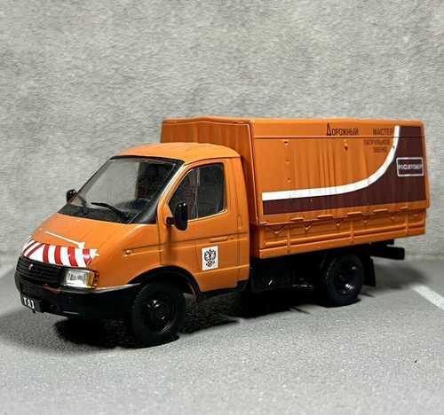 Коллекционная модель Газ-3302 Газель 1:43 DeA