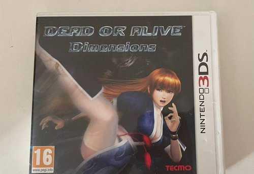 Игра Dead or Alive Dimensions для Nintendo 3DS