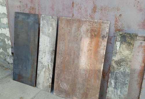Куски металла листового 3-4 мм 2 кв.м