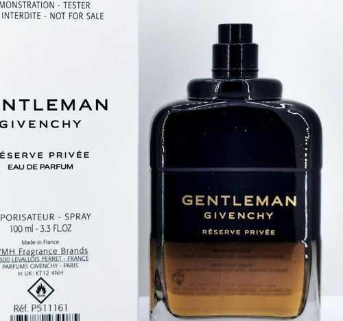 Givenchy Gentleman Reserve Privee 100мл оригинал