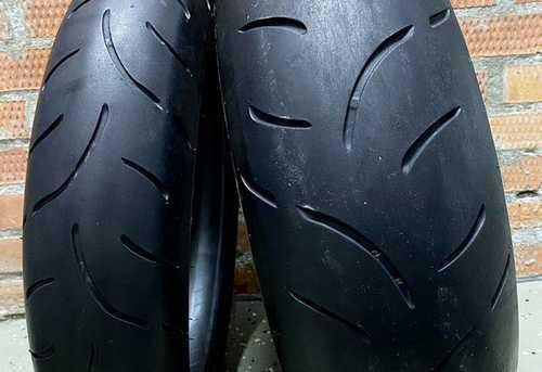 Dunlop Sportmax Qualifier II 180/55 и 120/70 R17