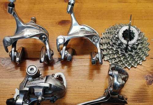 Shimano Ultegra, Sram, кассеты и велодетали