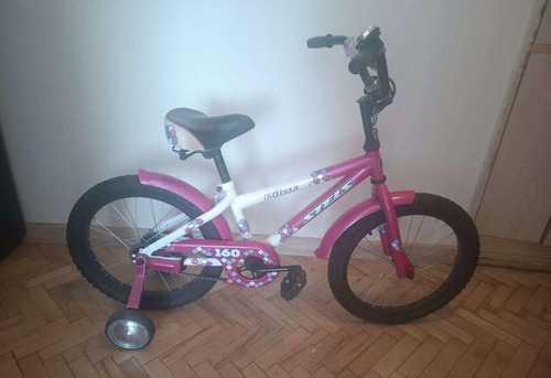 Велосипед для девочки Stels. детский ведосипед