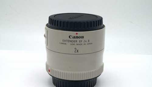 Телеконвертер Canon Extender EF 2x II и объективы
