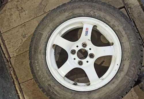 Зимние колеса r14 slik + michelin