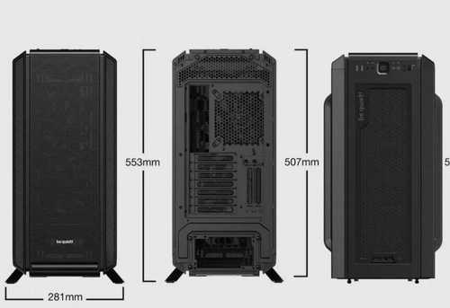 Корпус для пк be quiet silent base 802 window