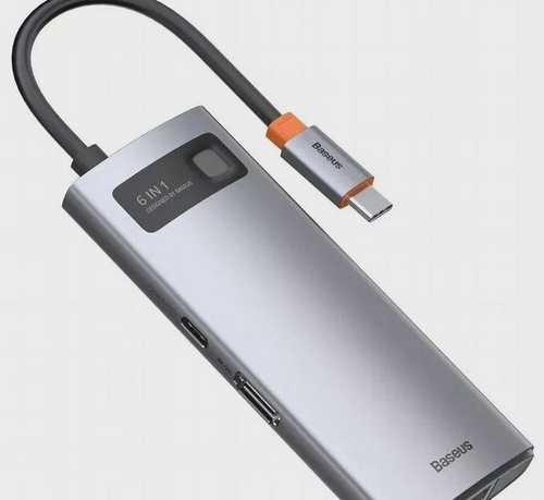 USB-Хаб Baseus StarJoy 6-Port Type-C HUB Adapter