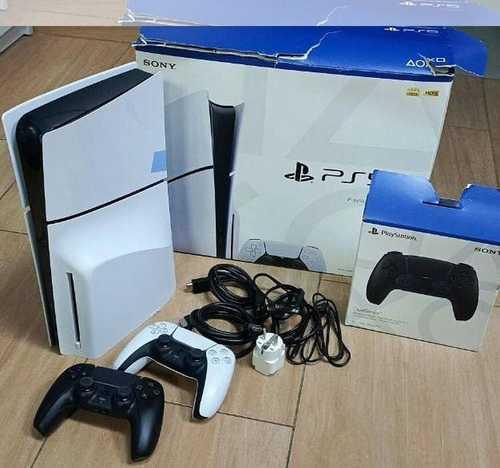 Sony playstation 5 slim 1tb с дисководом