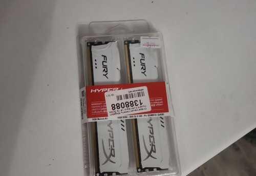 Оперативная память HyperX fury ddr3 2x8gb