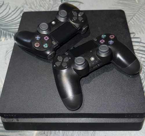 Sony playstation 4 slim 1tb с играми