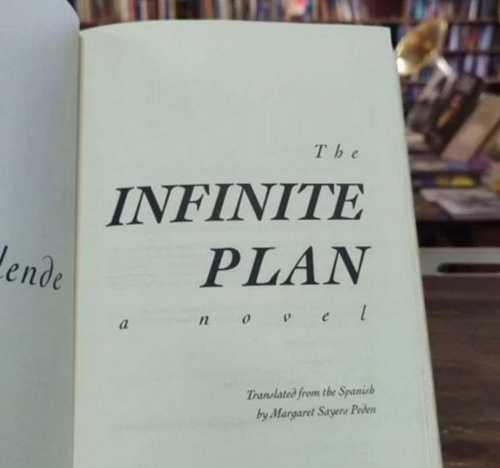 Isabel Allende. The Infinite Plan