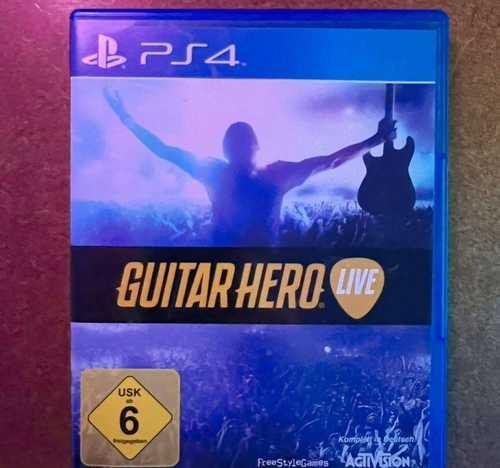 Guitar hero ps4/контроллер/флешка/диск