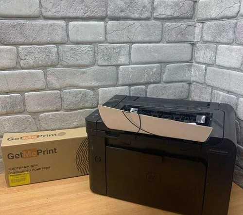 Лазерный принтер HP P1606dn+Новый картридж