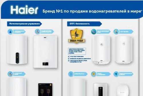 Бойлер водонагреватель Haier новый