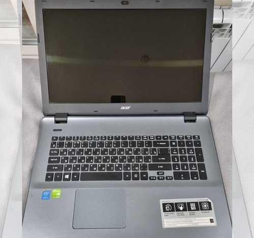 Ноутбук Acer aspire e 17