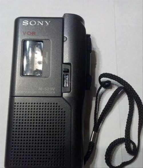 Диктофон кассетный sony M-529V