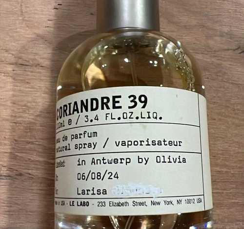 Le labo Coriandre 39