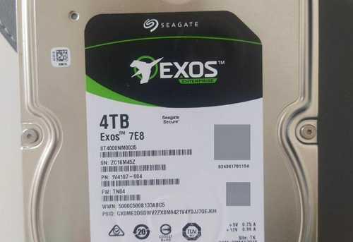 Seagate exos 7e8 4tb