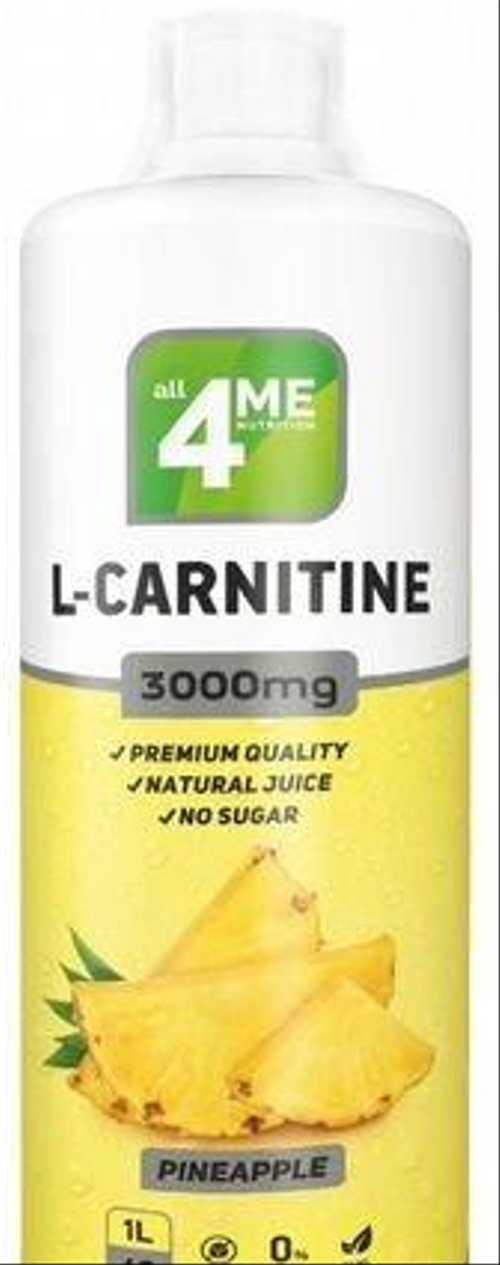 All4ME L-Carnitine Concentrate 3000 1000 мл ананас