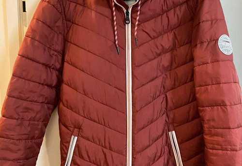 Куртка легкая пуховая красная мужская Tom Tailor