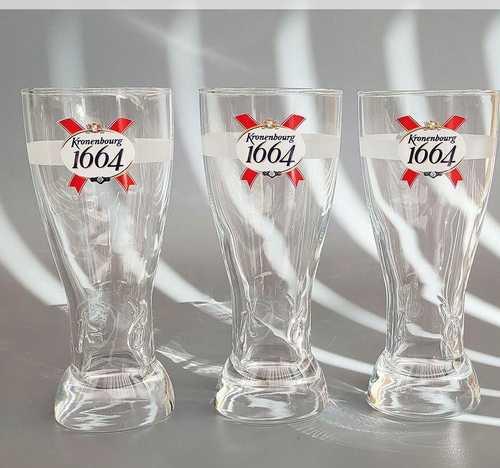 Коллекционные пивные бокалы kronenbourg