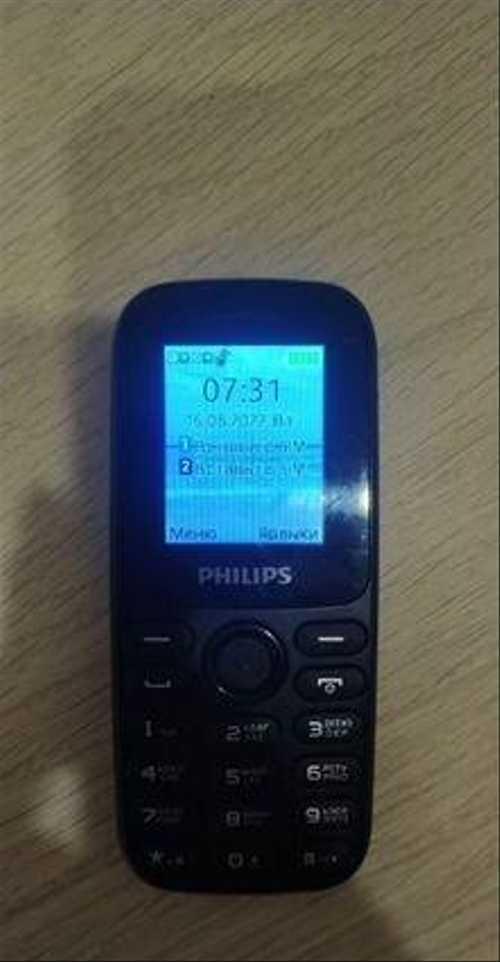 Телефон Philips Xenium E110 2 сим-карты