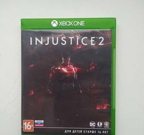 Injustice 2 Xbox One диск