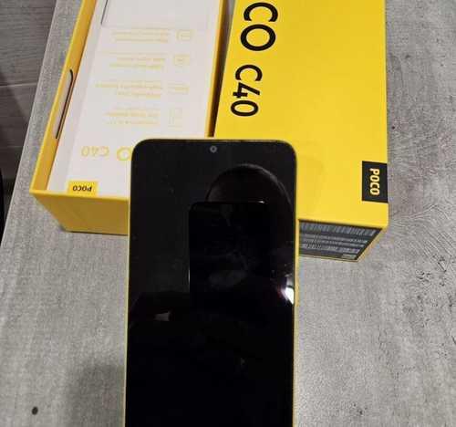 Продам телефон poco c40 4gb/64gb