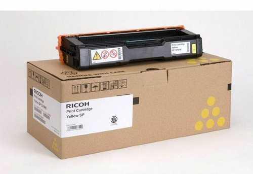 Картридж Ricoh SP C360HE Yellow желтый увеличенный