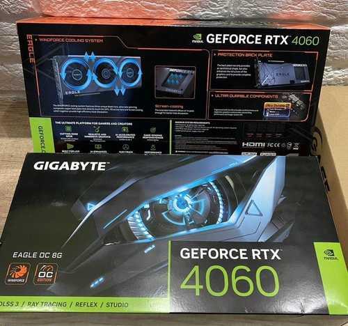 Новая видеокарта Gigabyte RTX 4060 Eagle