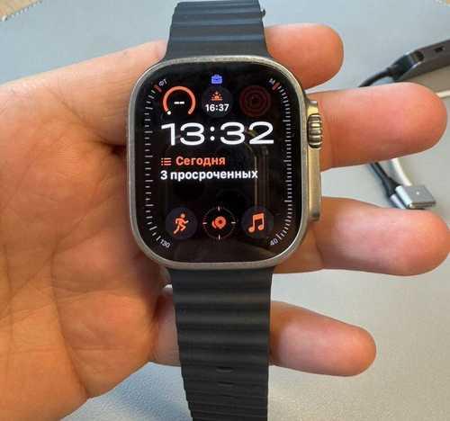 Часы apple watch ultra 1 бу