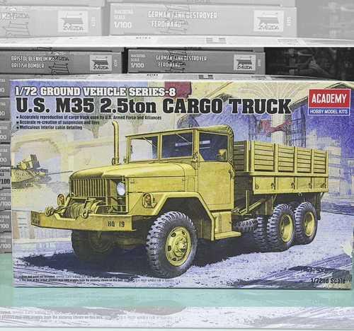 Сборная модель M35 2.5ton truck Academy 1:72