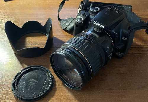 Зеркальный фотоаппарат Canon400D+объектив