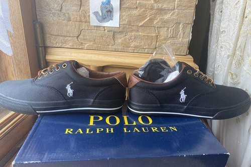 25,5см 40 USA Ralph Lauren Polo кроссовки кеды,Шлю