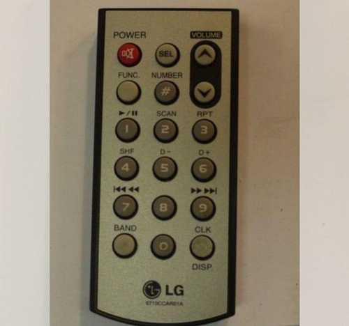 Пульт LG 6710 ccar 01A