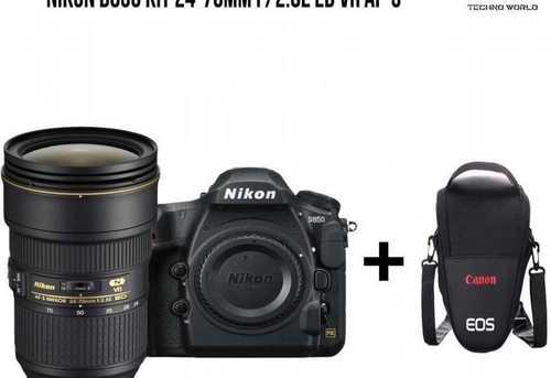 Nikon D850 KIT 24-70MM F/2.8E ED VR AF-S (новый)