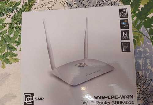 Wifi Роутер, 300 мбит, SNR CPE-W4N