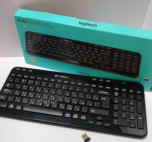 Беспроводная клавиатура Logitech k360