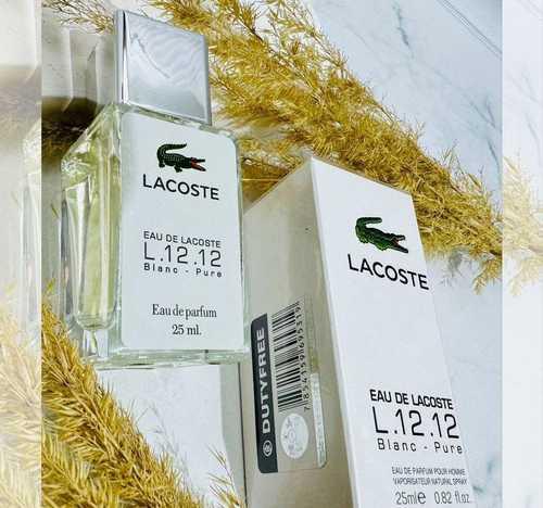 Тестер Duty Free Lacoste L.12.12 Blanc Pure 25мл